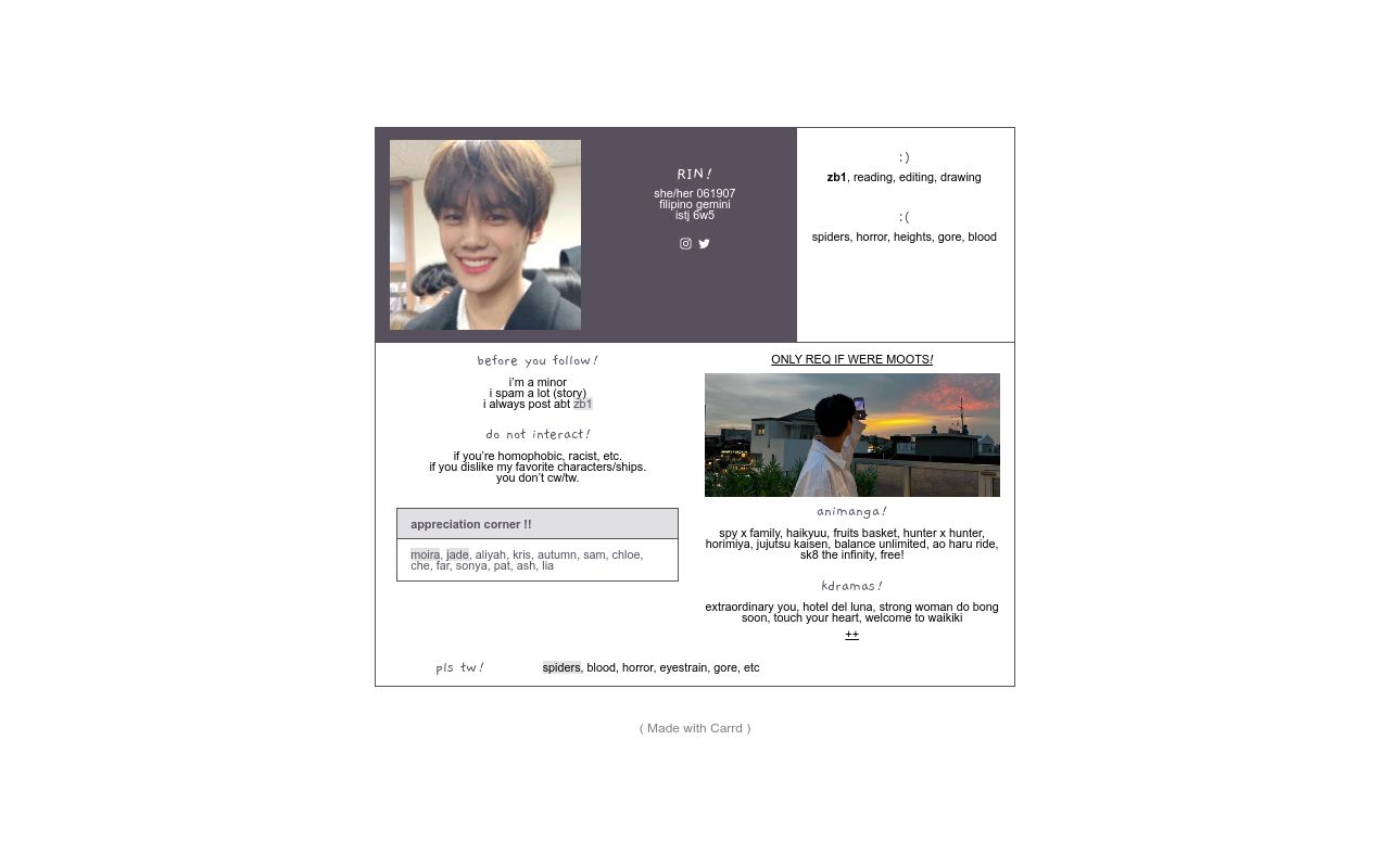 rin’s carrd hehe